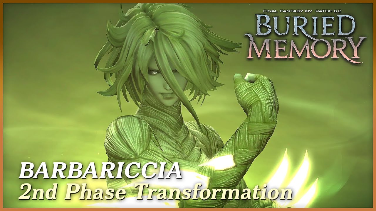 BARBARICCIA Crazy 2nd Phase Transformation - FFXIV 6.2 Buried Memory ...