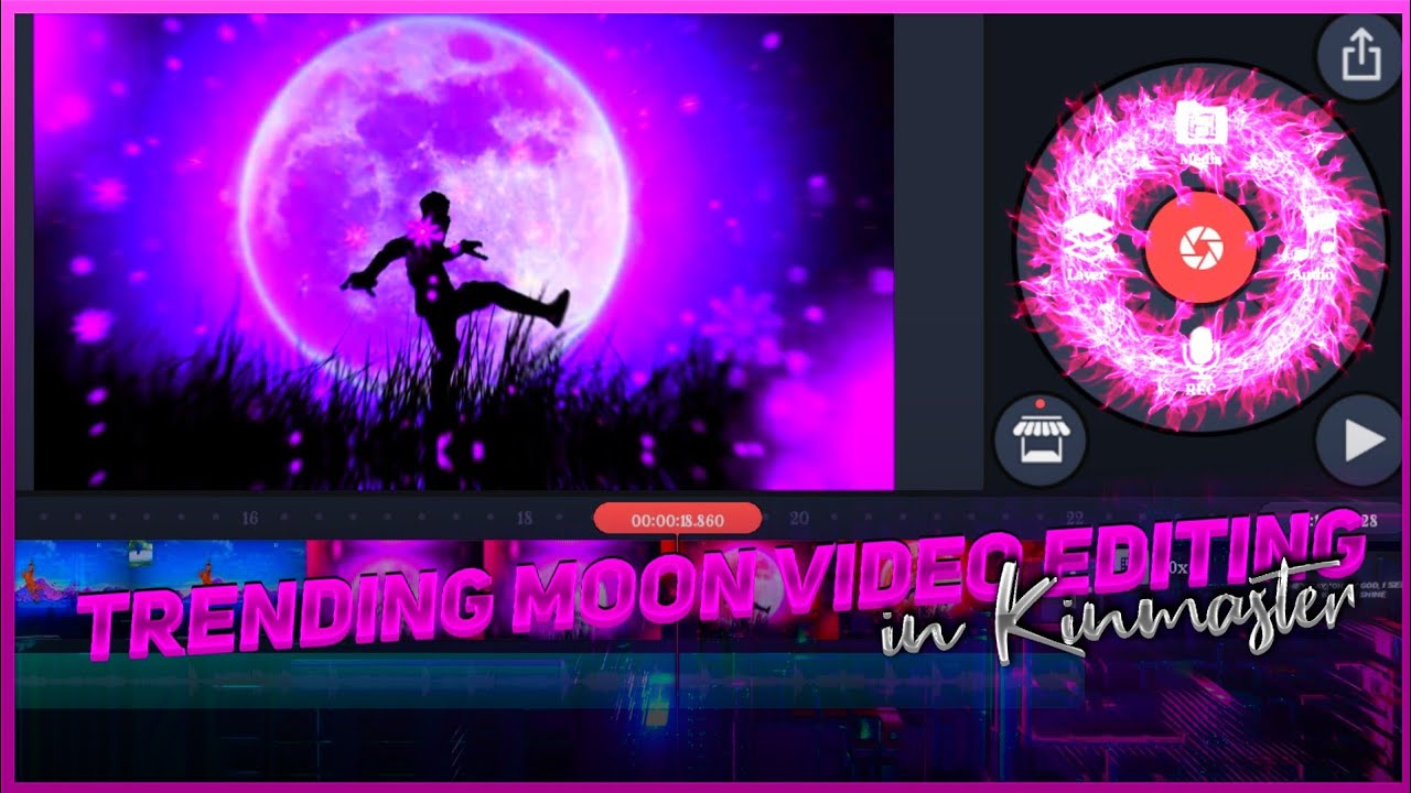 How To Make Trending🔥 Moon Video || Trending Moon Effect Montage ...