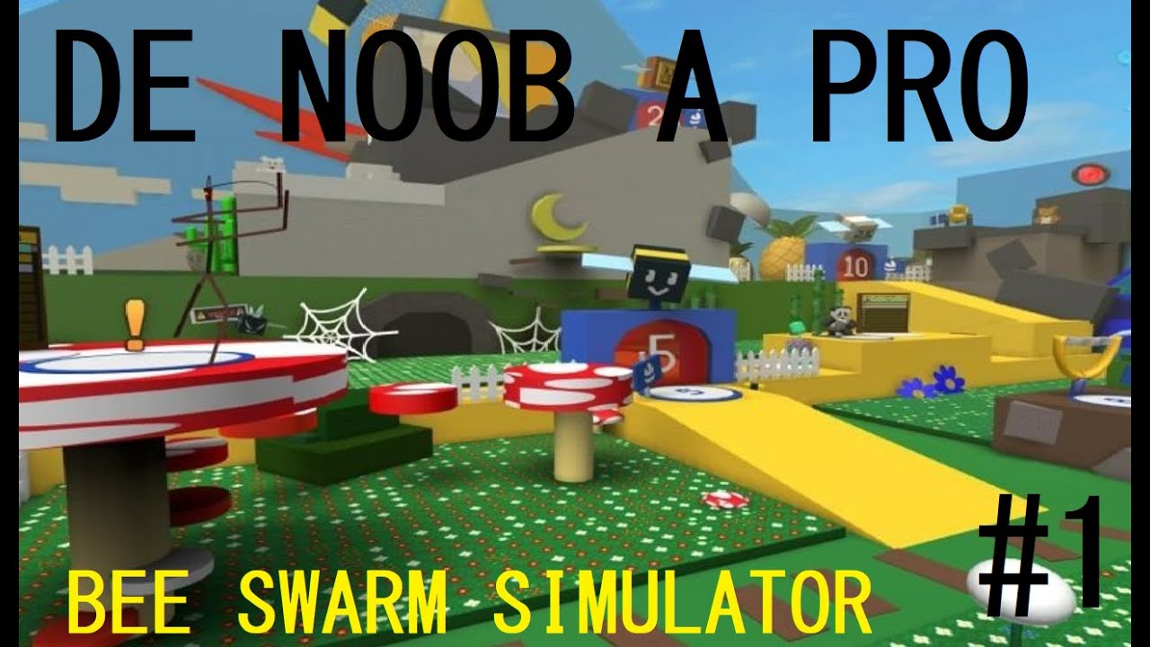 Jugando Bee Swarm Simulator! Parte 1 | bee swarm simulator gameplay ...