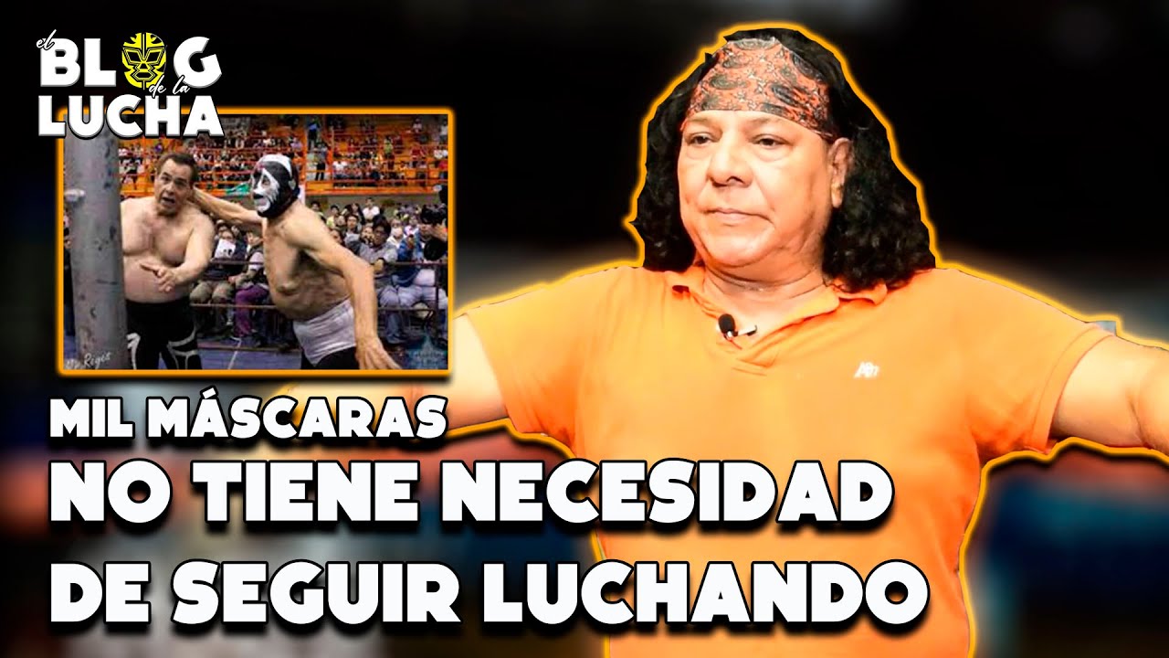 Jerry Estrada Míl Máscaras no tiene necesidad de estar aquí (luchando ...