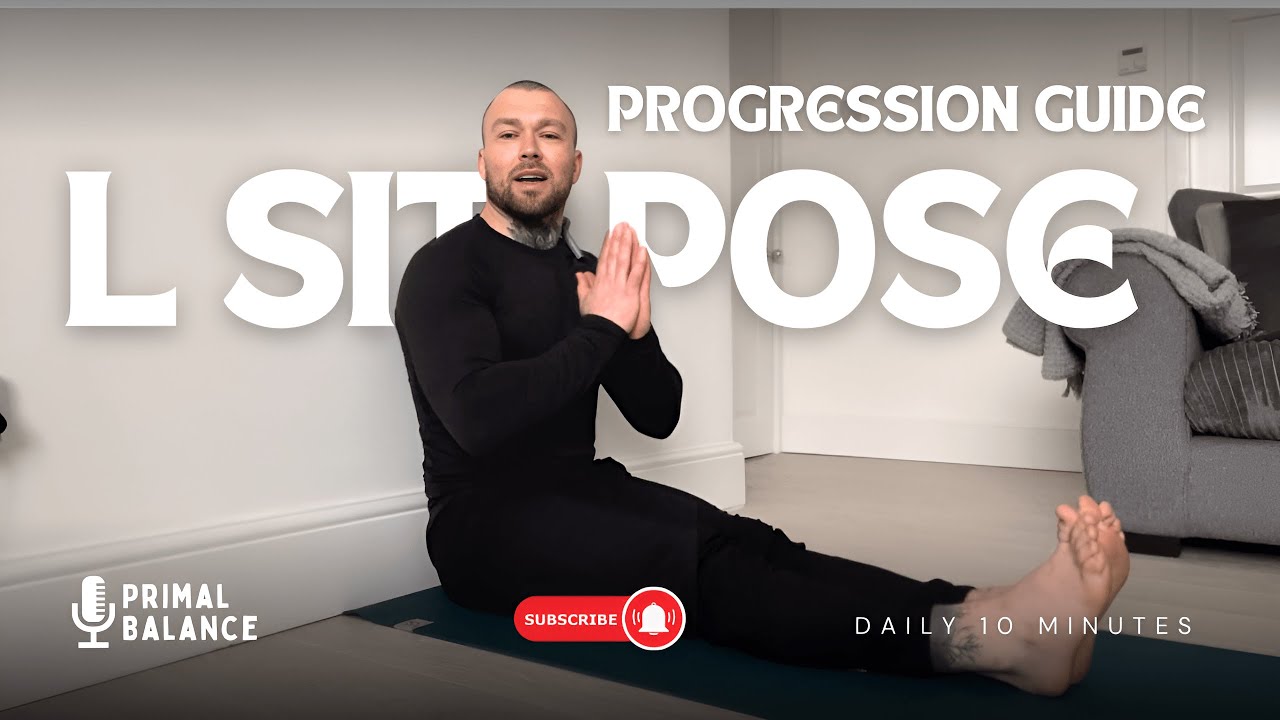 Wall-Assisted L-Sit to Forward Fold | Progression Guide 2024 | Primal ...