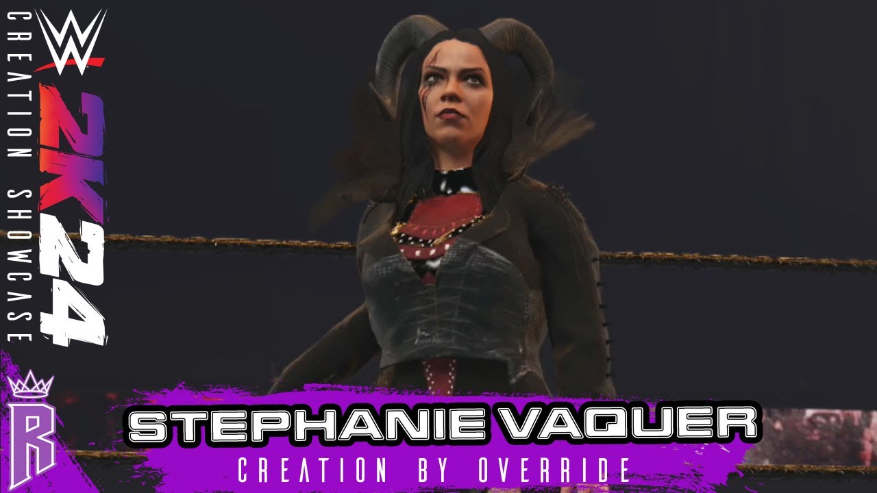WWE 2K24 Creation Showcase: Stephanie Vaquer #WWE2K24 #StephanieVaquer ...