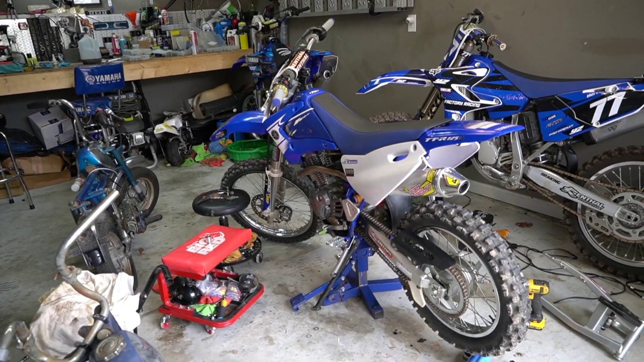 TTR125 Aluminum Swingarm Mod | 2007 TT-R125L - YouTube