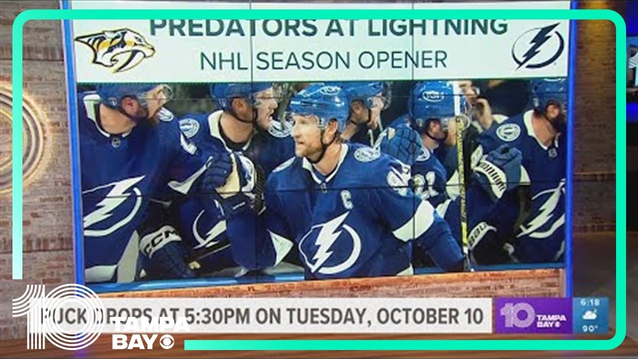 Lightning announce 2023-24 regular season schedule - YouTube