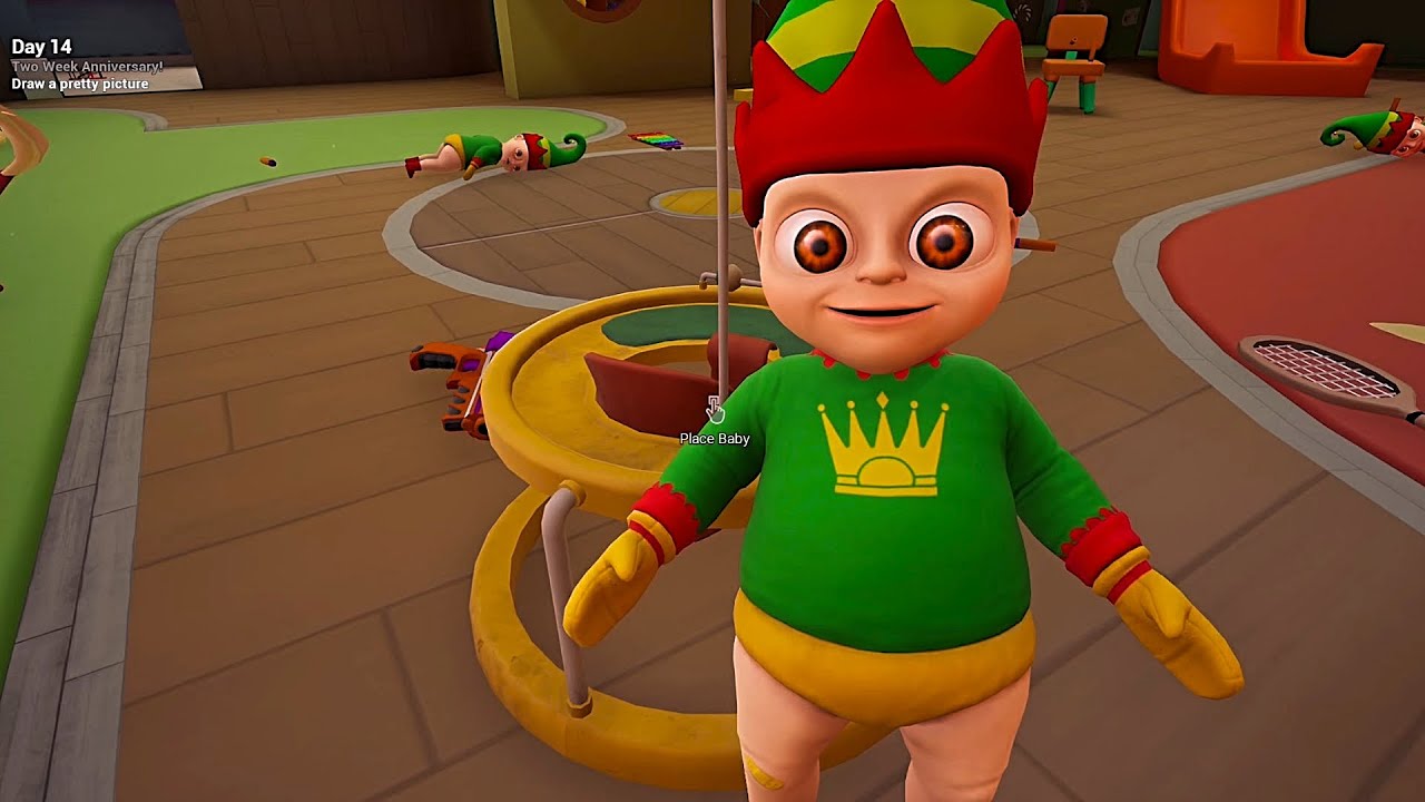 THE MOST EPIC AND FUNNIEST DAY IN THE GAME The Baby In Yellow - YouTube