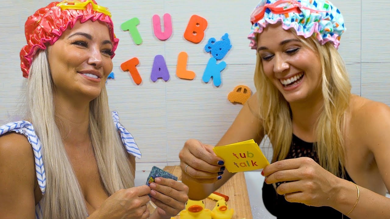 Lindsey Pelas shares secrets on Tub Talk with Lauren Compton! - YouTube