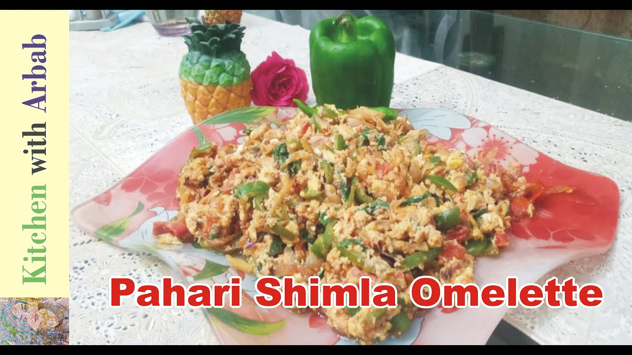 Tasty Pahari Omelette | Unique Salan Recipe Urdu Hindi | Kitchen with ...
