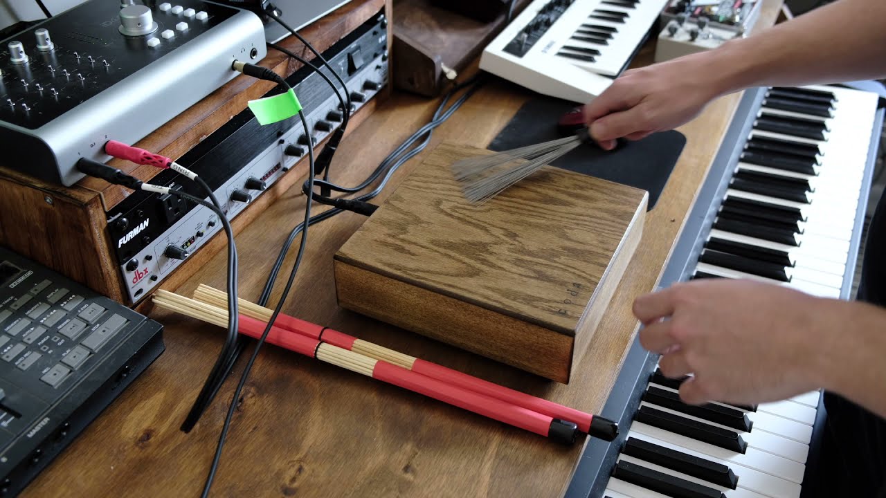 The CODA BOX by codahandmade. An electric tabletop percussion ...