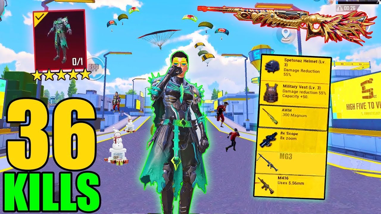 Erangle Hard Lobby 🥵 With 36 Kill 🔥 PUBG MOBILE iPad,6,7,8,9, Air,3,4 ...