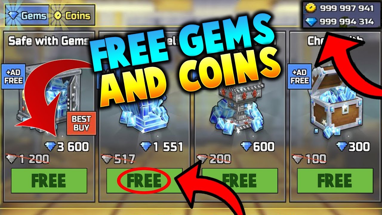 If You Want FREE GEMS & COINS In Pixel Gun 3D 14.0.5 CLICK THIS VIDEO ...