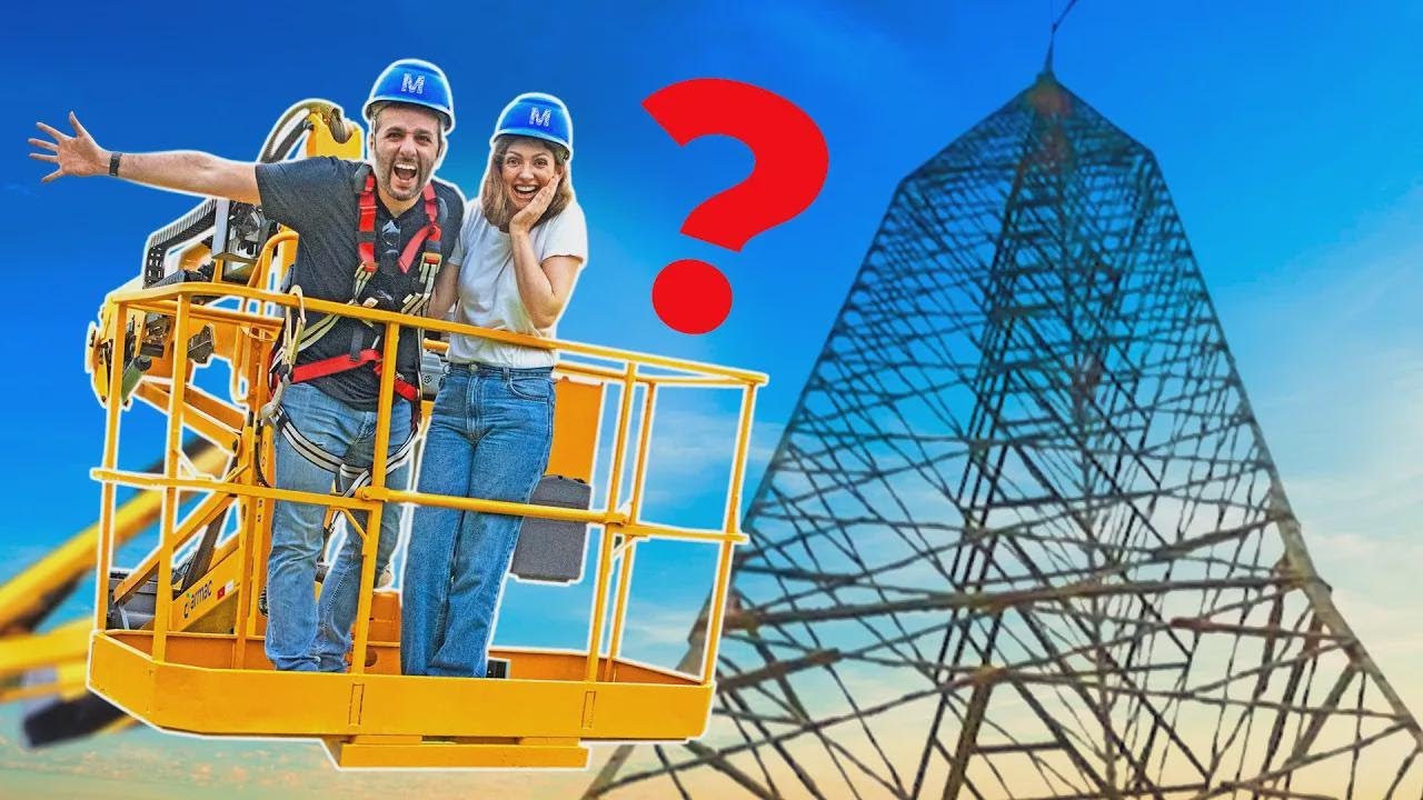 WORLD RECORD: The BIGGEST Toothpick Tower! - YouTube