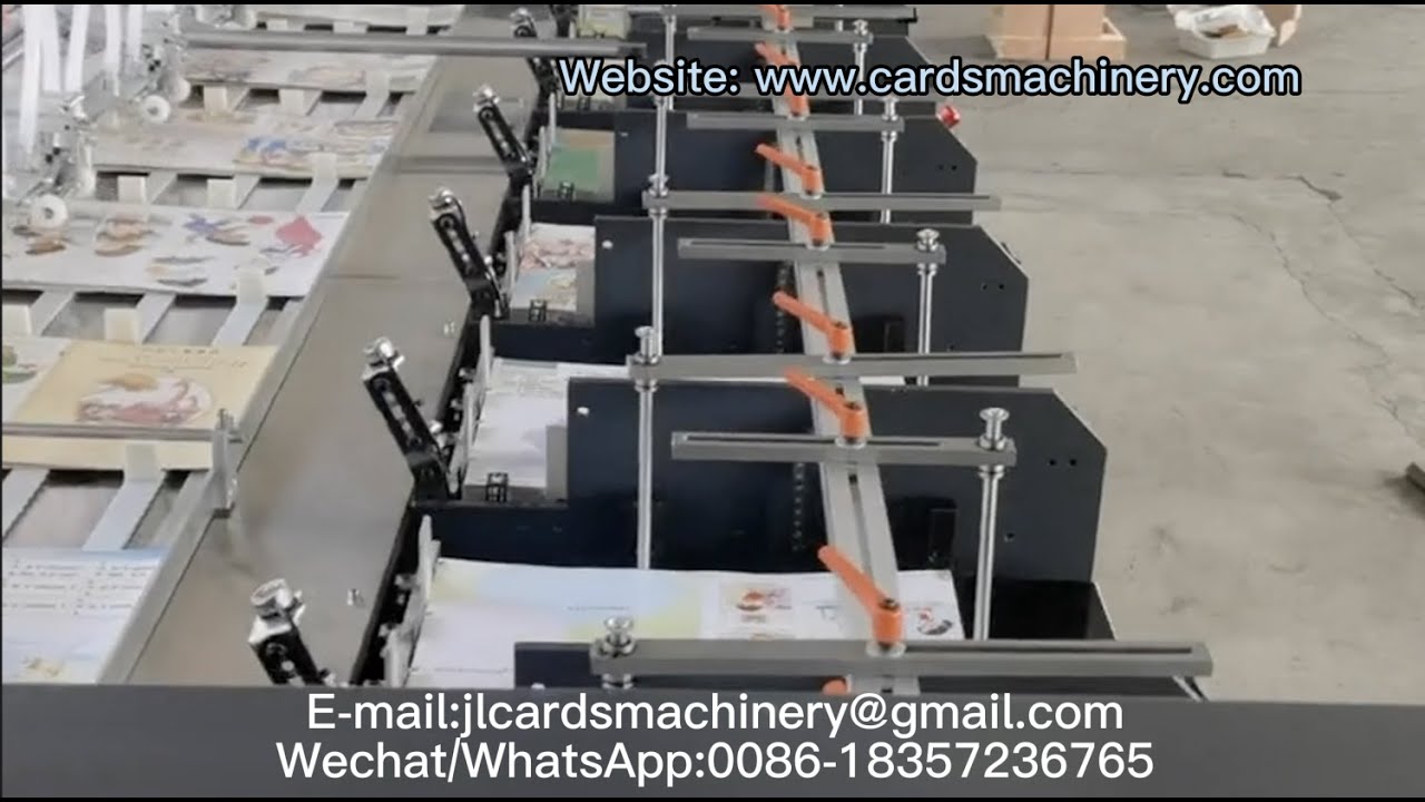 XP-10 Fast Speed Digital Paper Collator Machine - YouTube