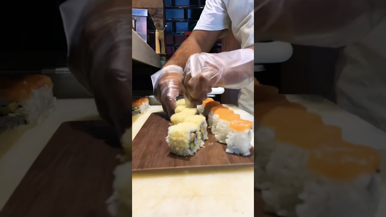 🇯🇵Sushi Making🍣🥢 #trending #ytshorts #viral #cooking #asmr # ...