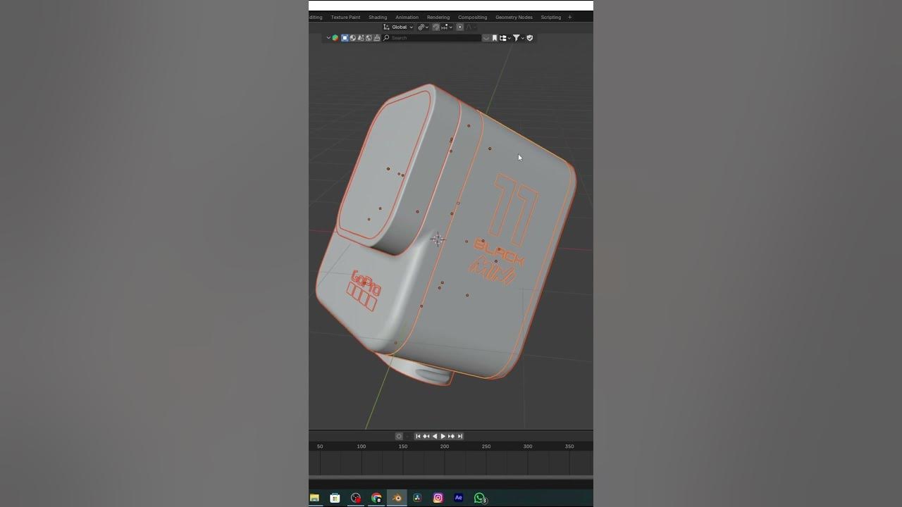 Explode anything in Blender with this simple trick #blender #blender3d #b3d - YouTube