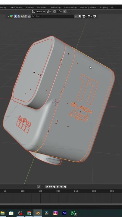 Explode anything in Blender with this simple trick #blender #blender3d ...