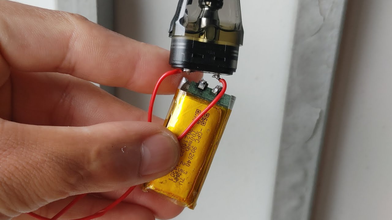 Vape Pod Chế và cách làm đơn giản - YouTube
