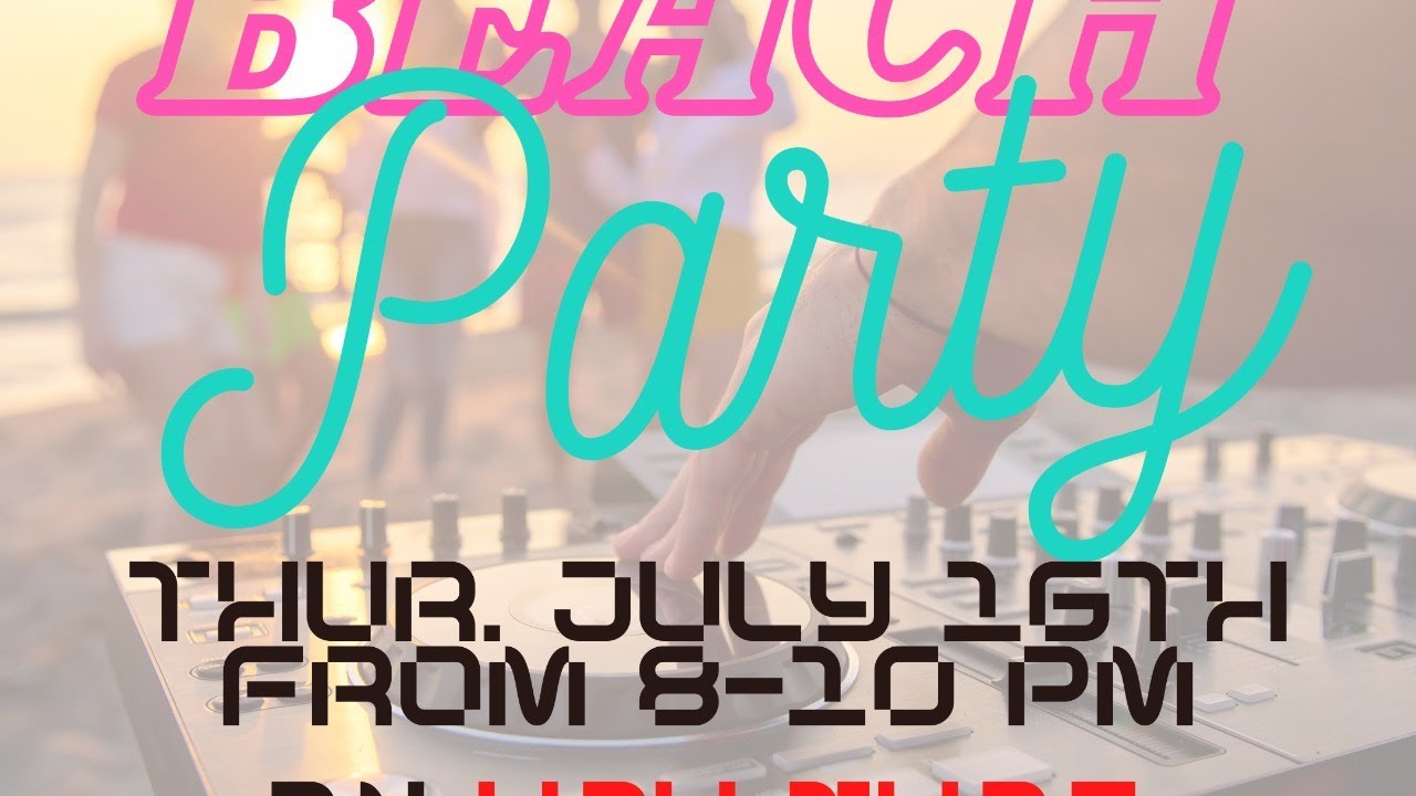 Virtual Beach Party - YouTube