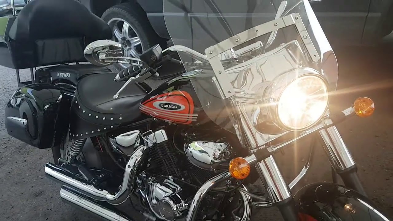 Keeway Dorado Modificada - YouTube