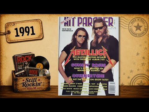 Inside Hit Parader Magazine (USA - 1991) | Full Flip Through | Metallica Cover