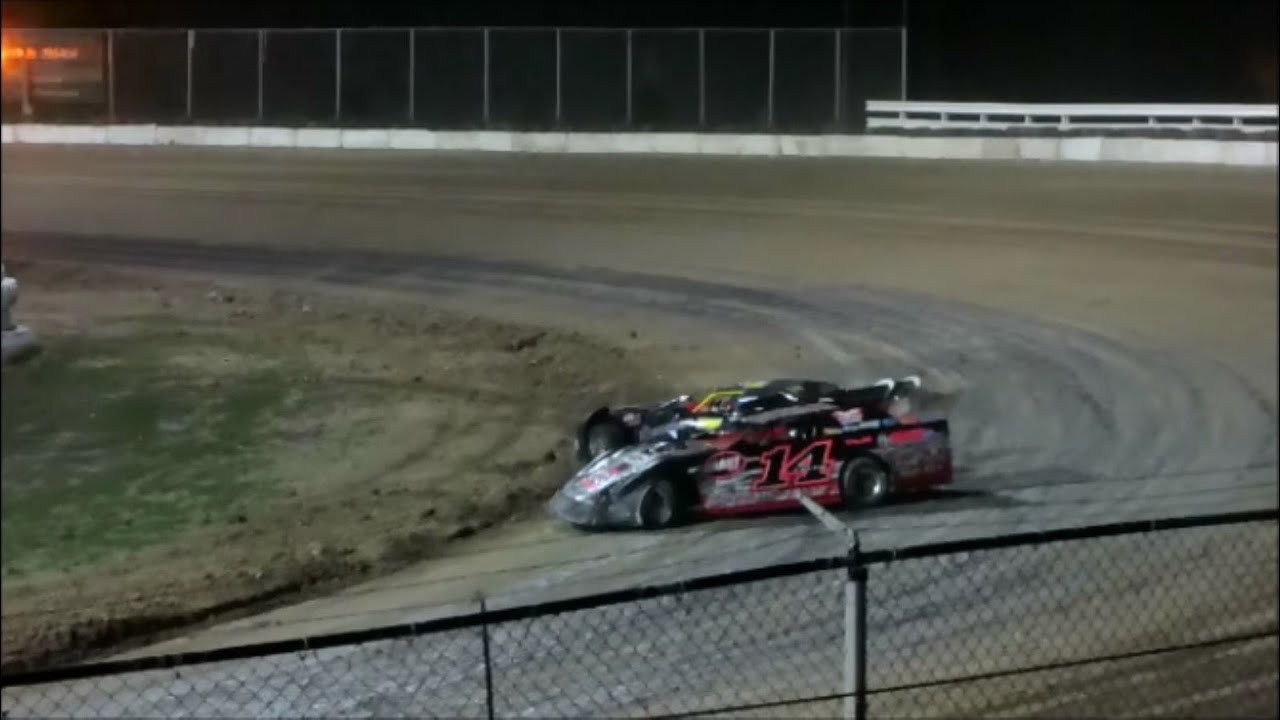 Racing - Crate Late Models (Feature Race) At Bubba Raceway Park 3-16-13 ...