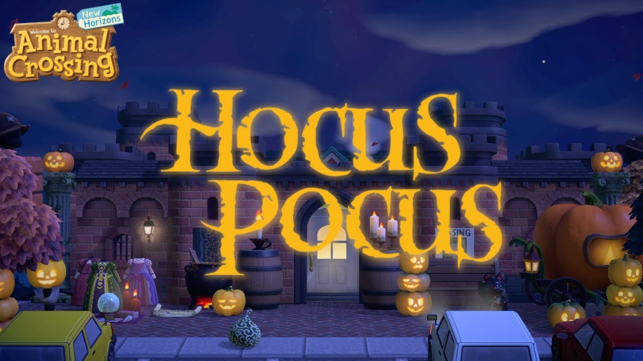 Hocus Pocus Inspired Able Sisters | Animal Crossing: New Horizons - YouTube