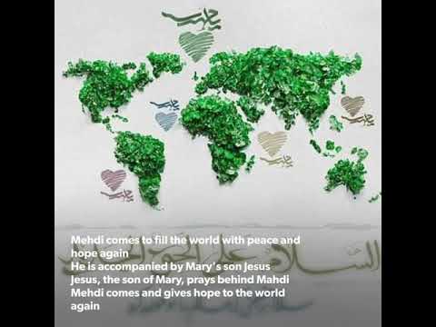 ThePromisedSaviour# مهدی # Barış, dünyayı yenileyen gerçeğin üzerine olsun. #thepromisedsavio olduğu