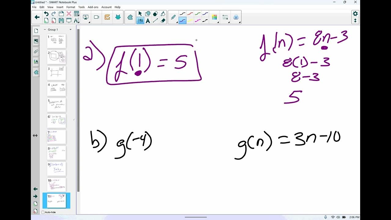 day 4 function notation - YouTube