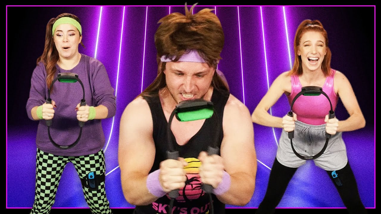 80s Workout Party | Ring Fit Adventure - YouTube
