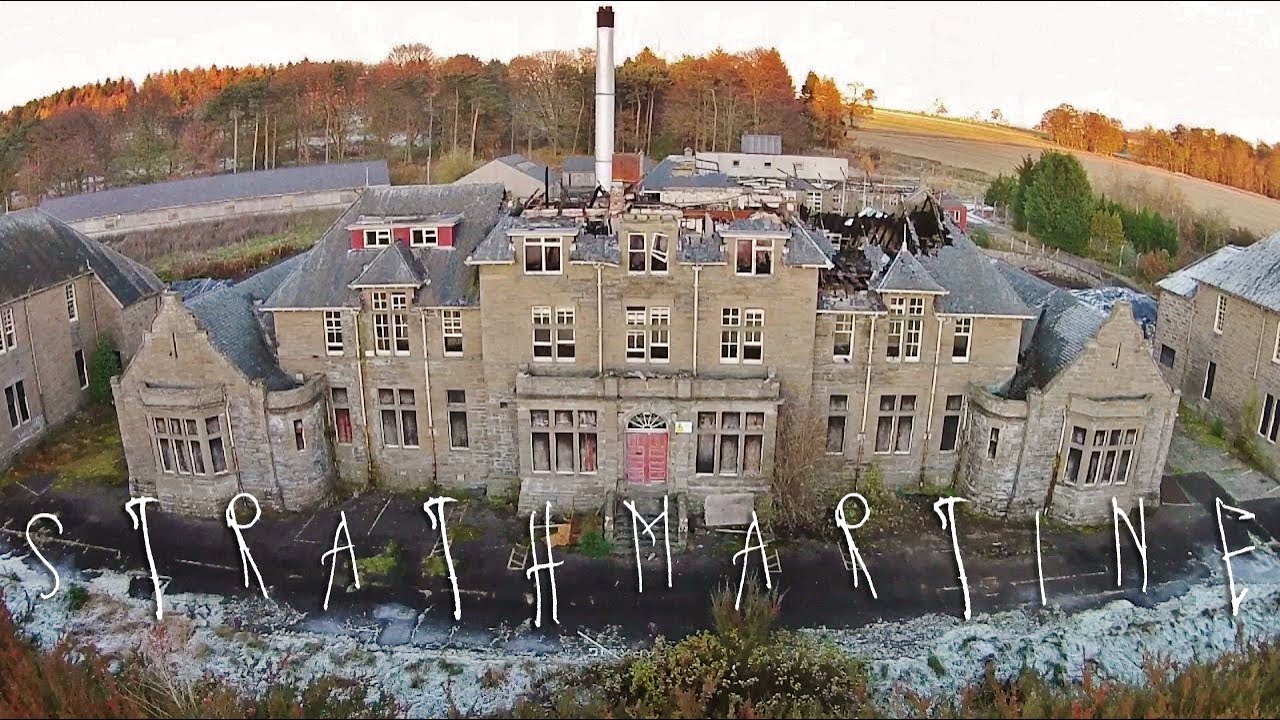STRATHMARTINE - Abandoned Haunted Asylum - YouTube