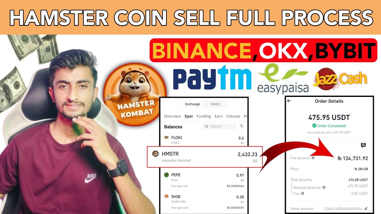 HOW TO SELL HAMSTER COIN ON BINANCE | HAMSTER COIN SELL KAISE KARE ...