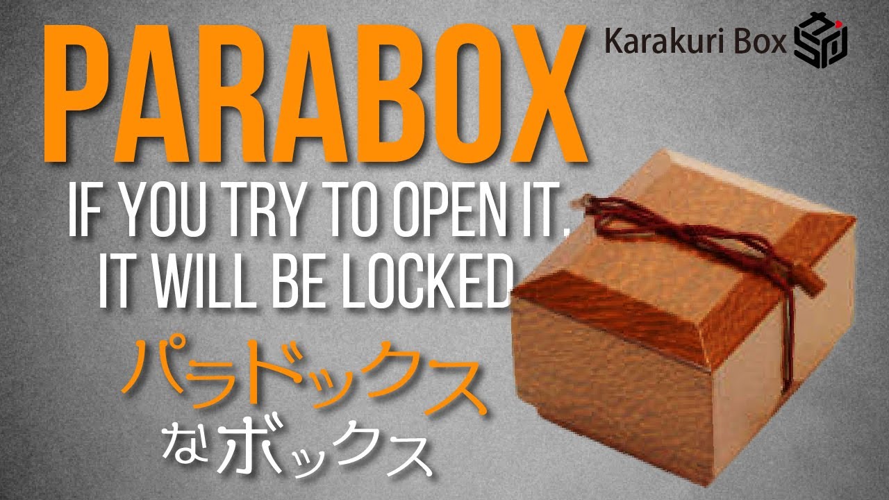 PARABOX 2 - Karakuri box - YouTube