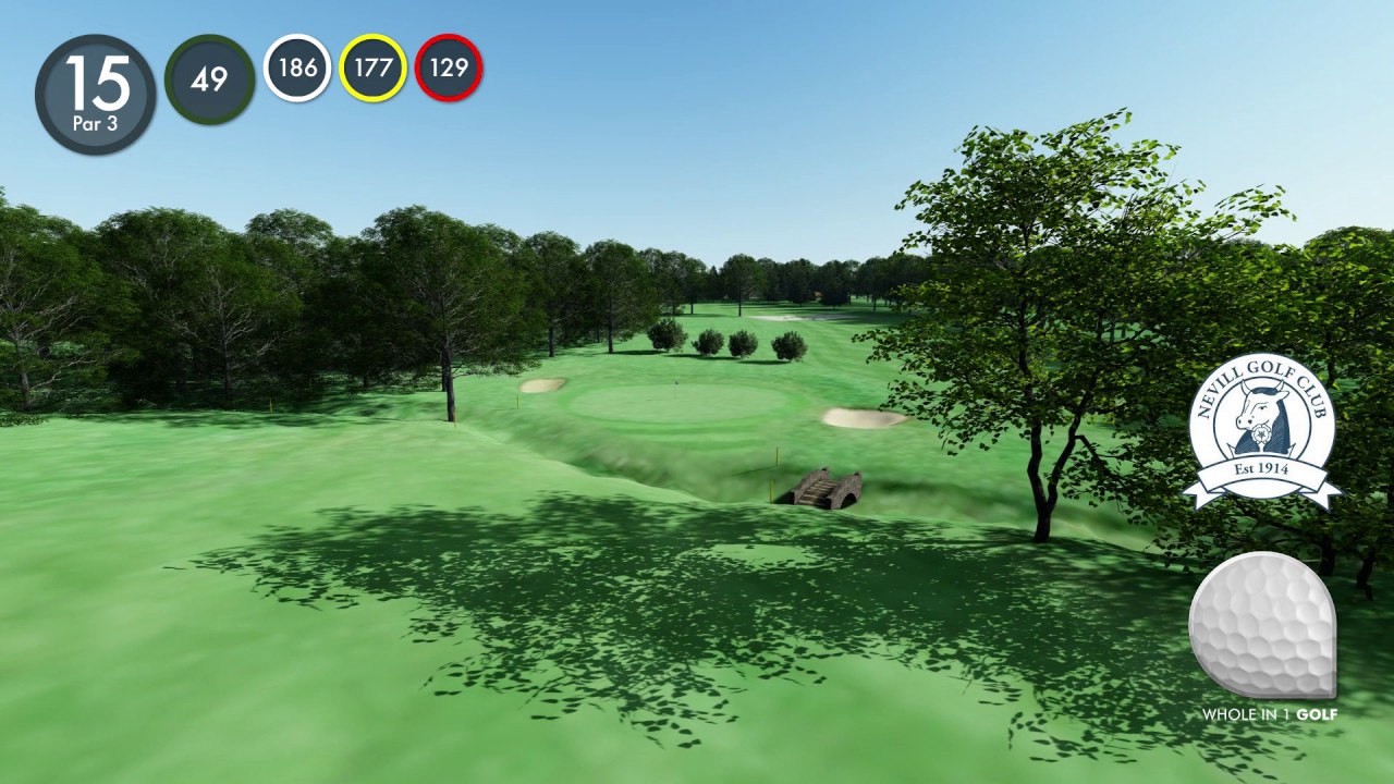 Nevill Golf Club - Hole 15 - YouTube