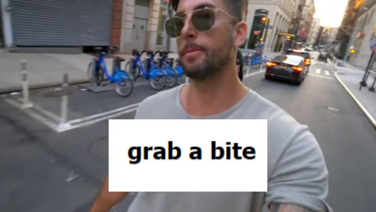 대화속영단어 - grab a bite - YouTube