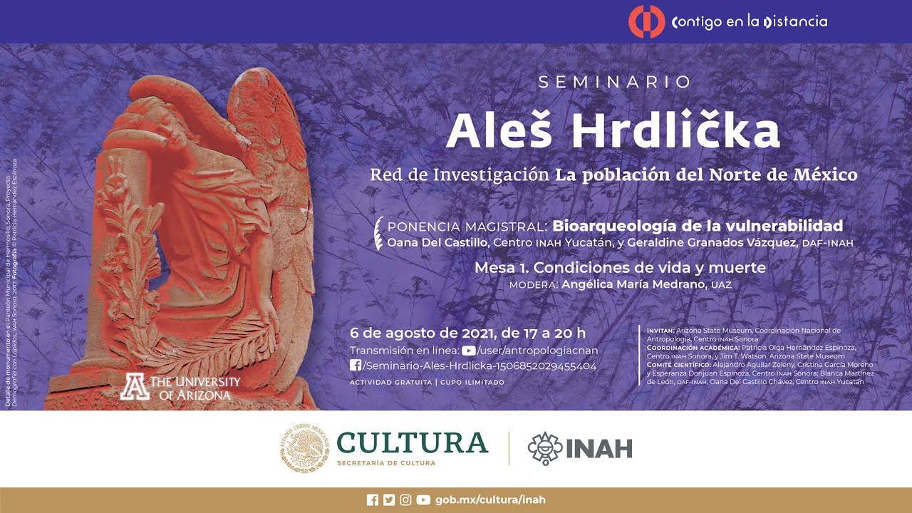 6 de agosto de 2021. Seminario Ales Hrdlicka 2021. Mesa 1. Condiciones ...