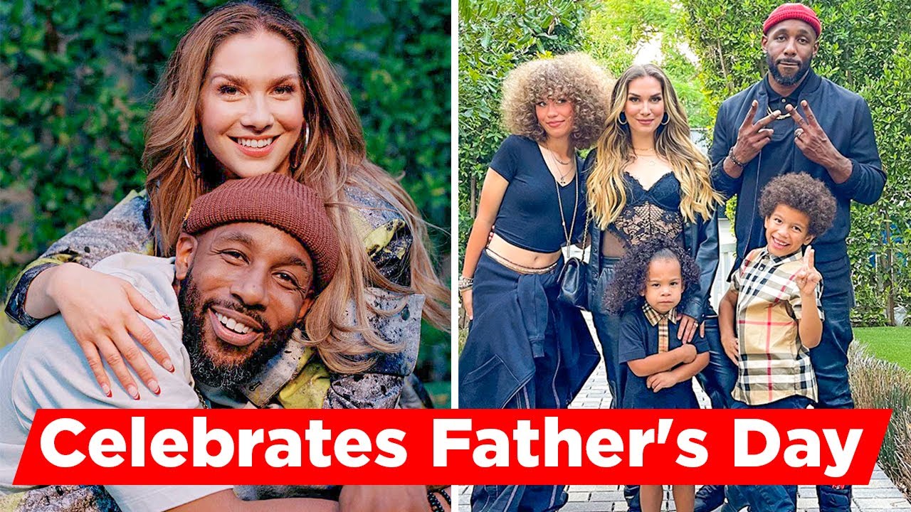 Allison Holker Honors Late Husband On Father's Day With Family - YouTube