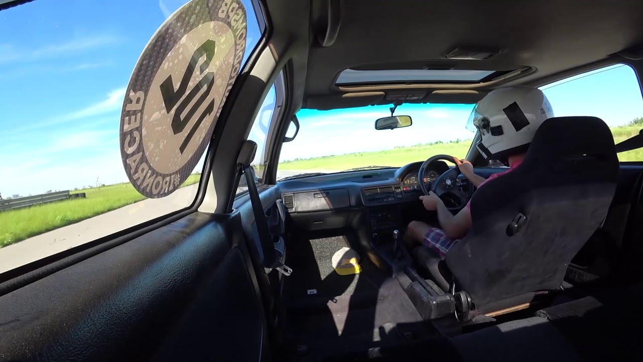 Autodrom spb one lap in honda integra DA6 - YouTube