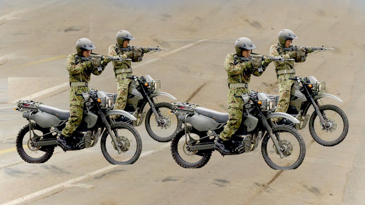 Top 5 strongest combat military motorcycles in the world | TOP BA1 ...