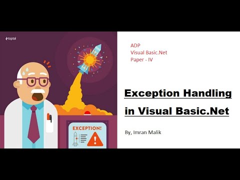 What is Exception Handling in Visual Basic. Net? - YouTube