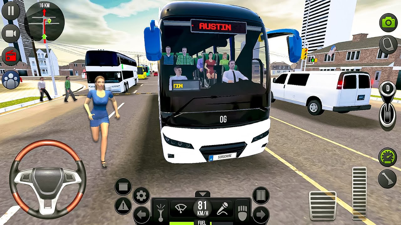 Houston to Austin! Bus Simulator Ultimate #42 Android gameplay - YouTube