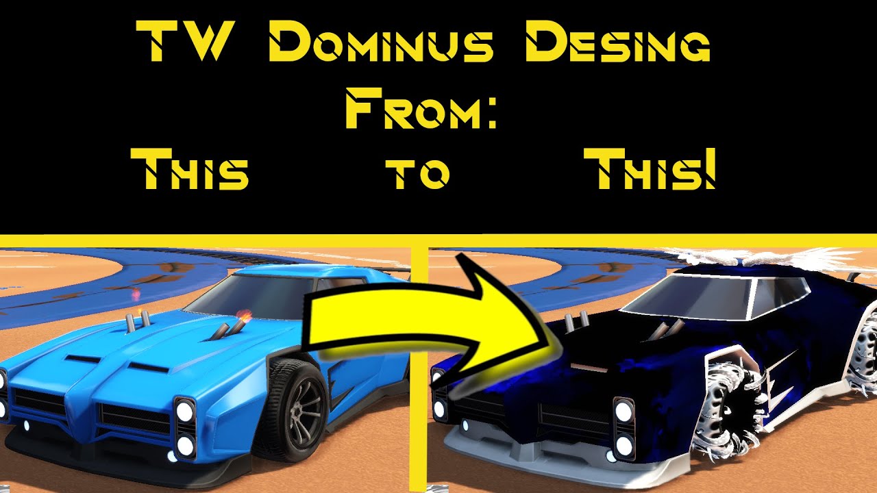 Amazing Black Interstellar TW Dominus Design! 🔥 | Rocket League - YouTube