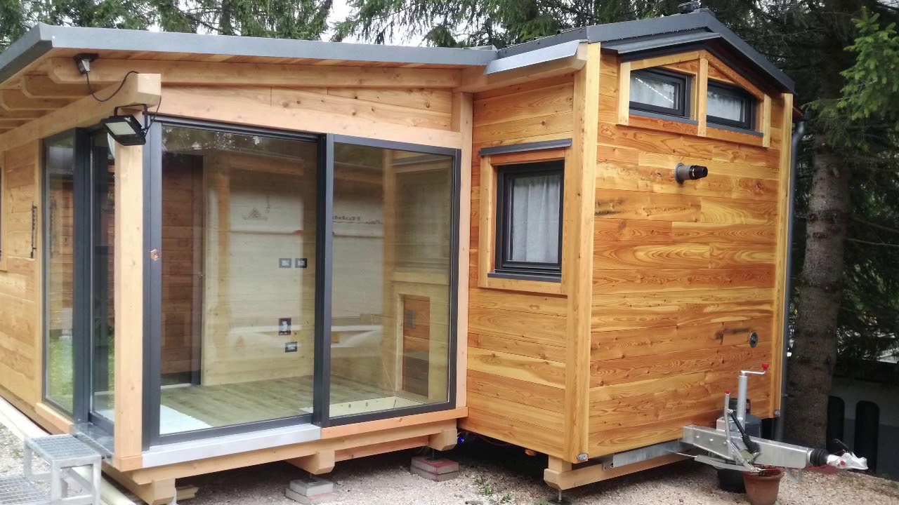 Tiny House by Sv Mini House The Italian Tiny House - YouTube