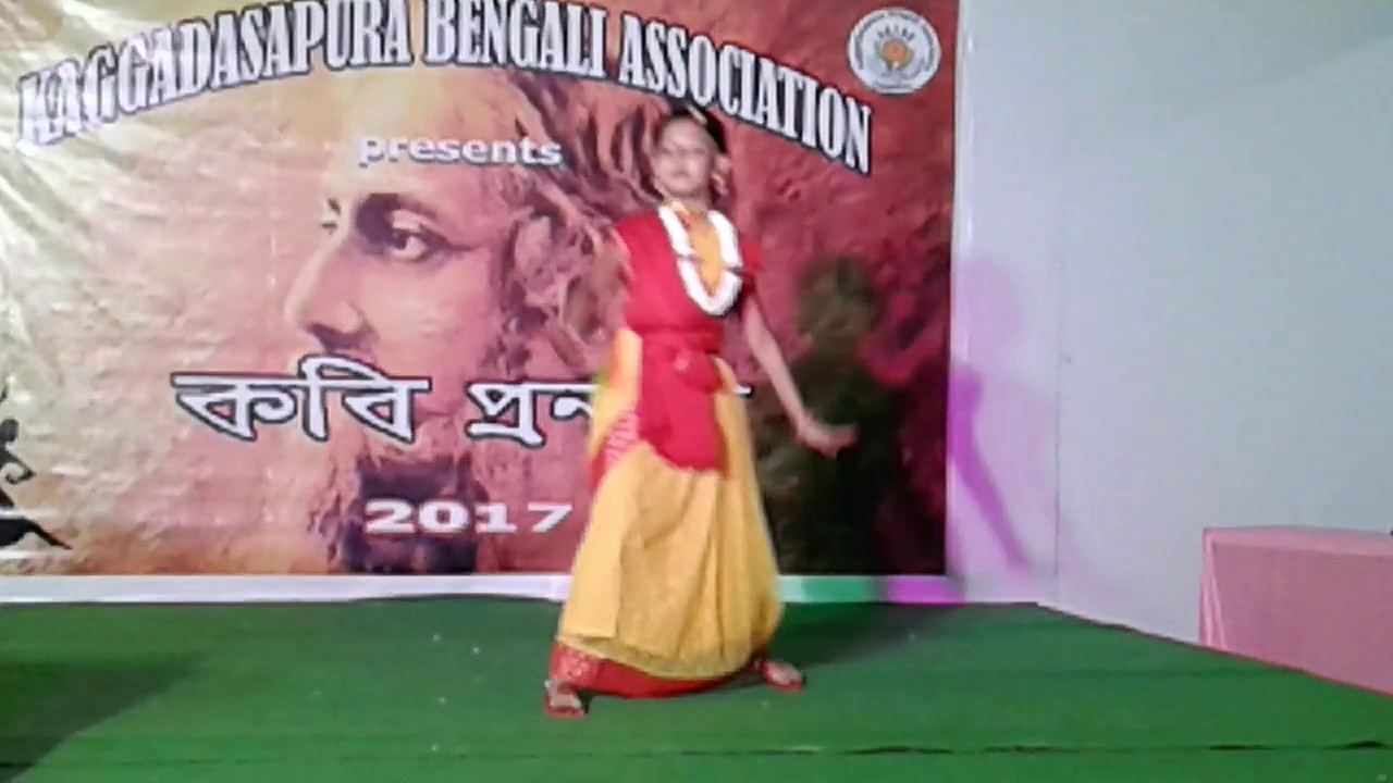 Tribute to Tagore - Dance by Rupsha, Choreography Purbita - YouTube