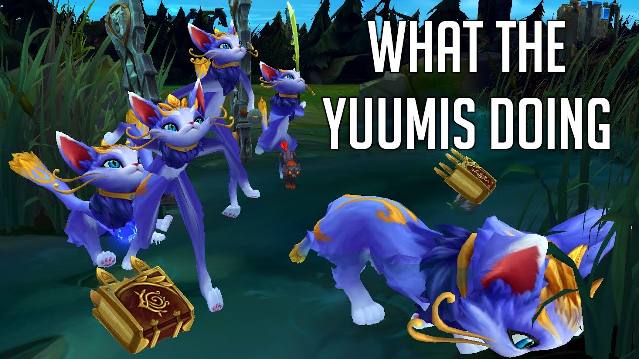 League but I turned my team into Yuumis - YouTube