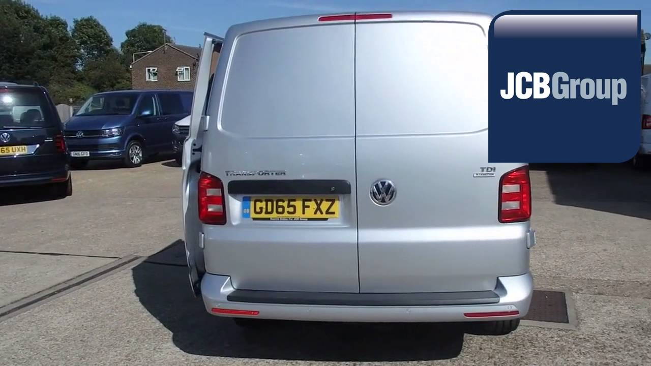 GD65FXZ Volkswagen Transporter 2.0 TDI 102PS T28 SWB 2l JCB VAN CENTRE ...