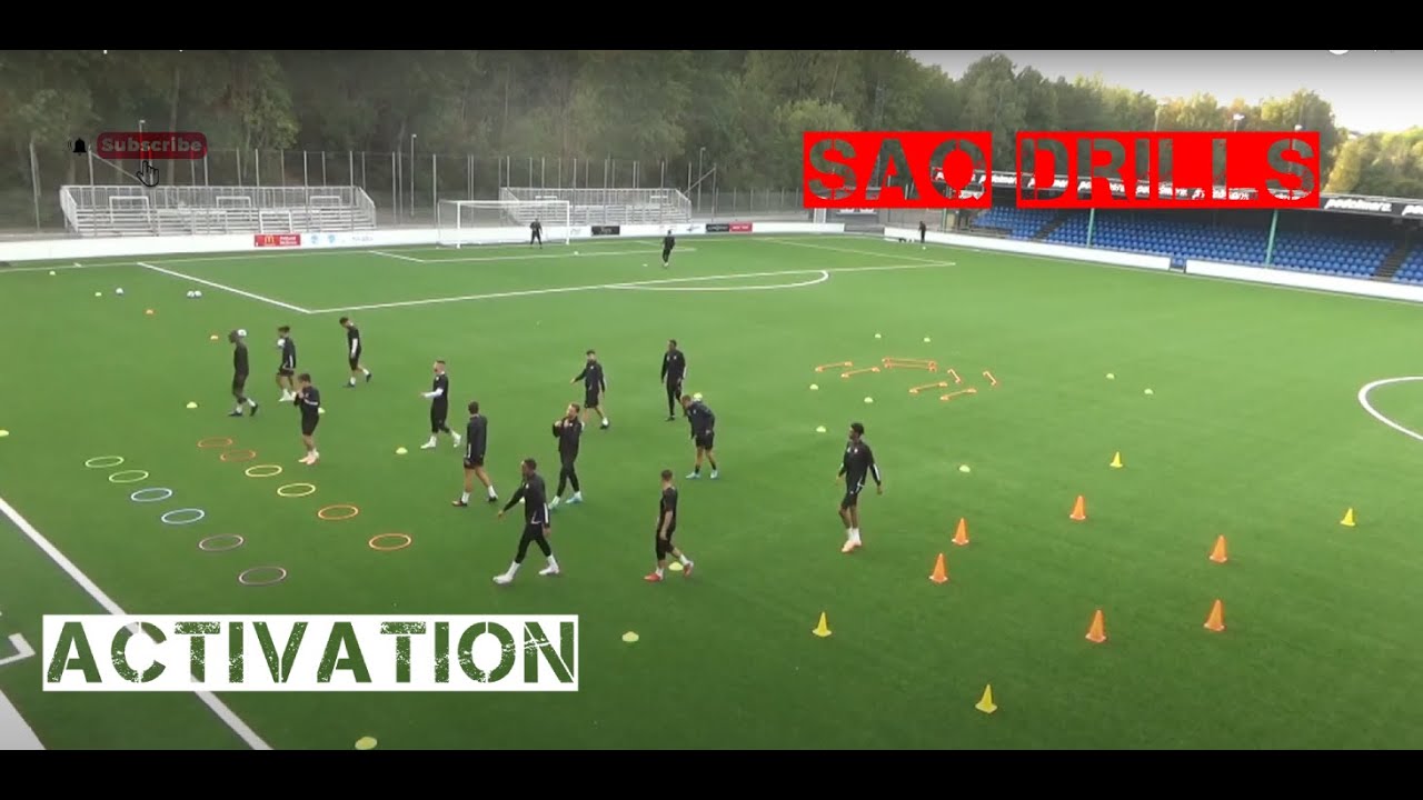 Warm up - SAQ Activation Drills - YouTube