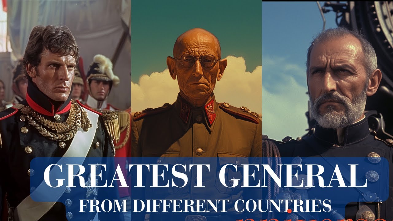Greatest General From Different Countries | History's Renowned Military ...