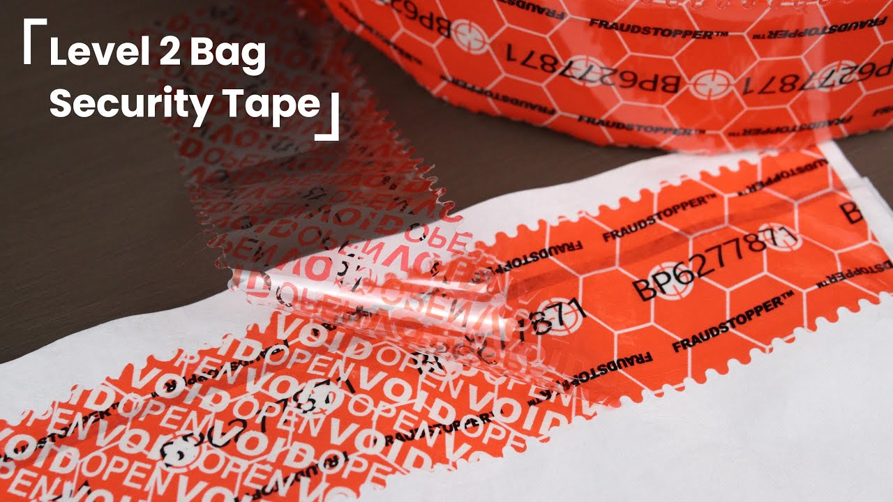 Secure Your Shipments with Level 2 Bag Security Tape - Honeycomb Die ...