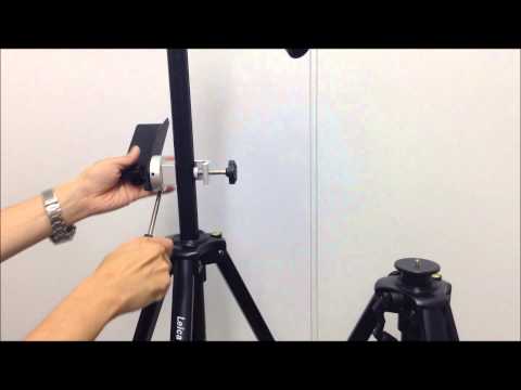 レーザー距離計DISTO 専用アダプター: LSA360 はTRI100＆TRI70に取付可能