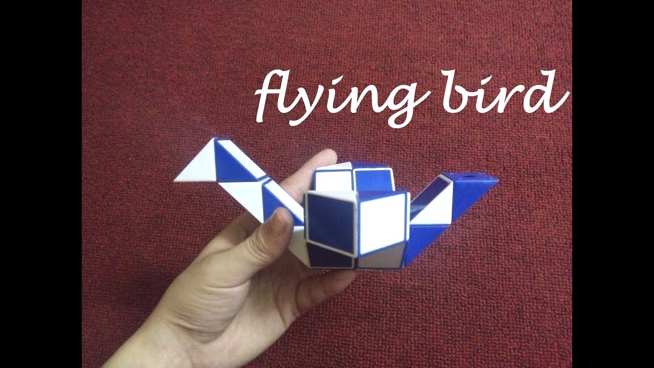 Magic snake or Rubik's twist 24 - Flying Bird - 鸟 - YouTube