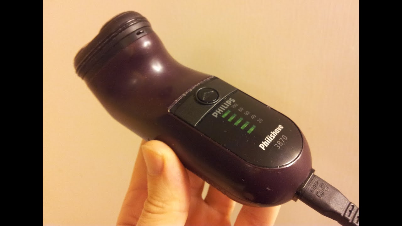 Philishave 3870 defekt rakapparat/ broken razor - YouTube
